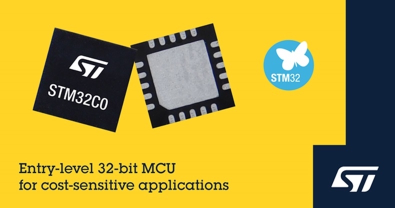 ST, STM32C0 출시...“STM32 MCU 제품군의 이용 범위 확장했다”