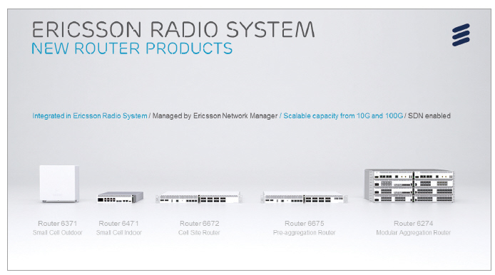 에릭슨, 5G 및 IoT 시대 대비 ‘에릭슨 라우터 6000 시리즈’ 출시