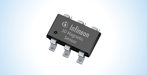 인피니언, 3D 자기 센서 TLV493D-A1B6....저전력 애플리케이션에 적합