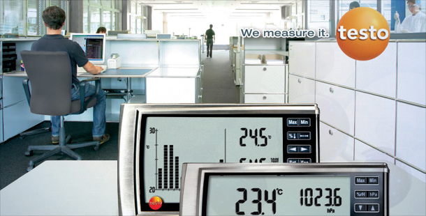 테스토코리아, 실내공기 관리용 온습도계 testo 622 선보여