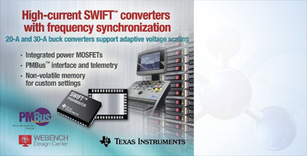 TI코리아, 고전류 PMBus 컨버터 선봬...PMBus 인터페이스 탑재