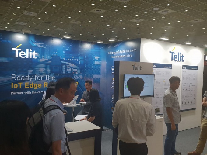 [2018 사물인터넷국제전시회] 텔릿, IoT 통신모듈인 'ME910C1' 전시